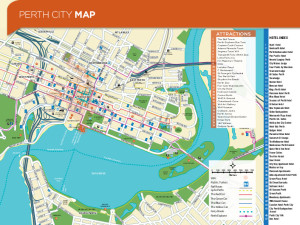 Perth Maps Downloadable For Perth City, Fremantle, Rottnest & More ...
